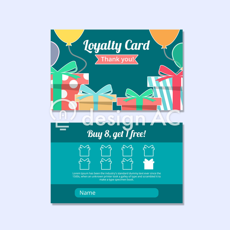 Royalty Card 534 - Free Download - templateAC