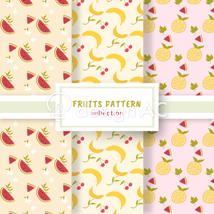 Fruit pattern 914 - Free Download - templateAC