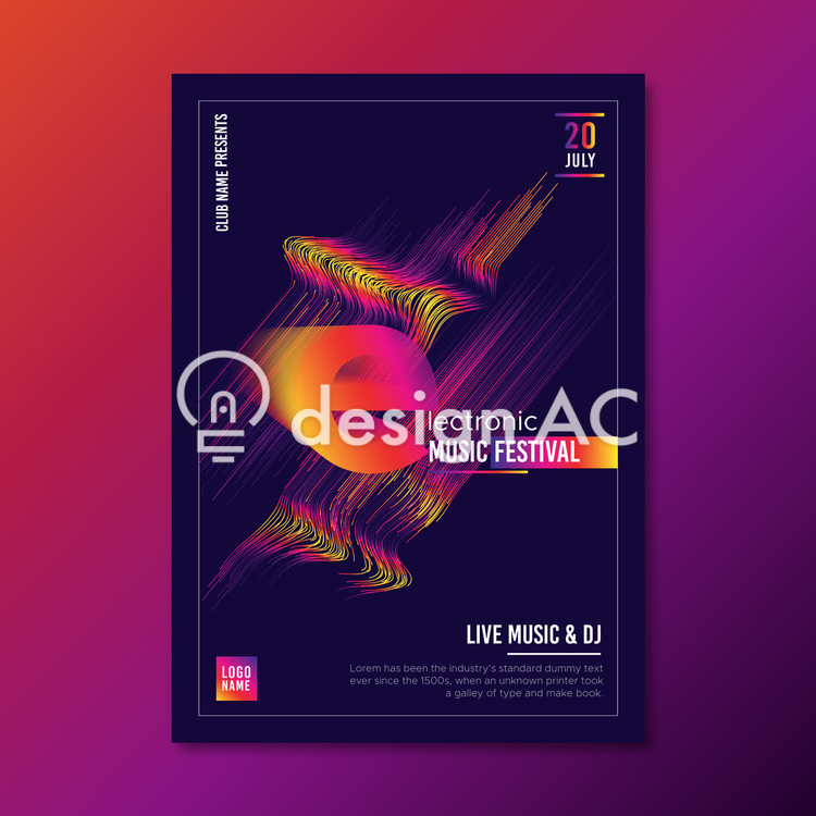 Music festival poster 2024 - Free Download - templateAC