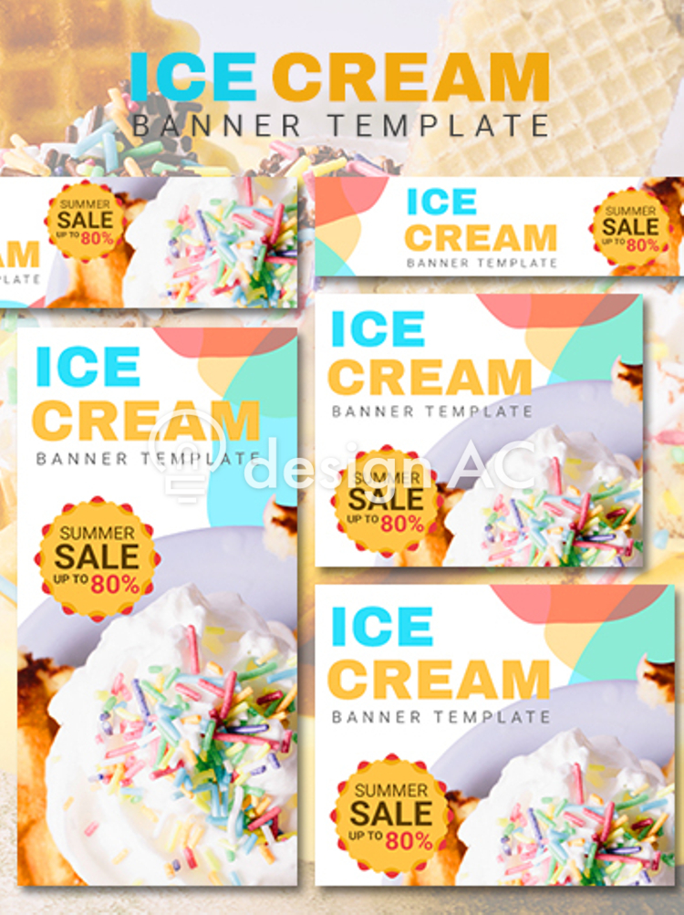 Ice web banner 1605 - Free Download - templateAC