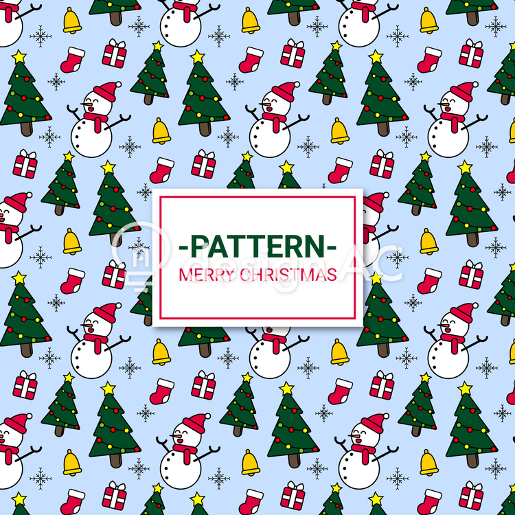 Christmas pattern 247 - Free Download - templateAC