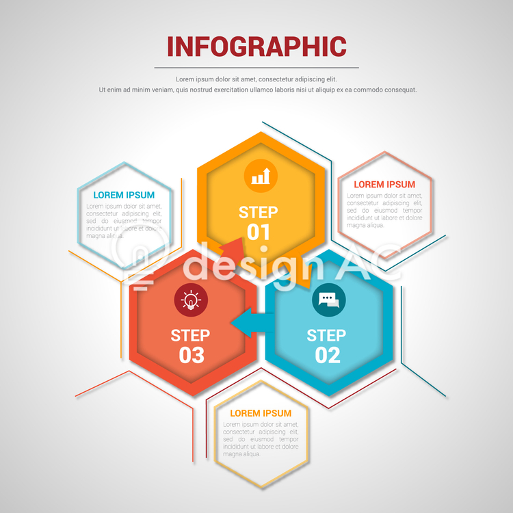 Business infographic 799 - Free Download - templateAC