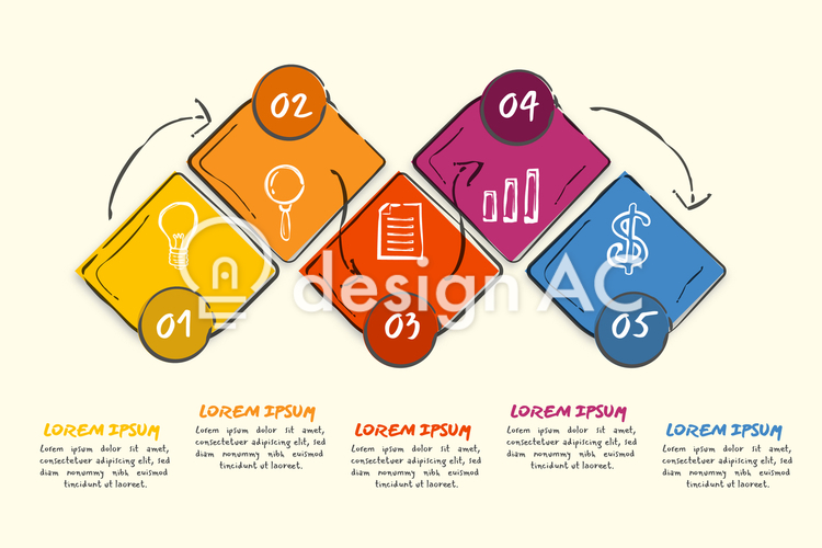 Hand drawn infographic 2700 - Free Download - templateAC