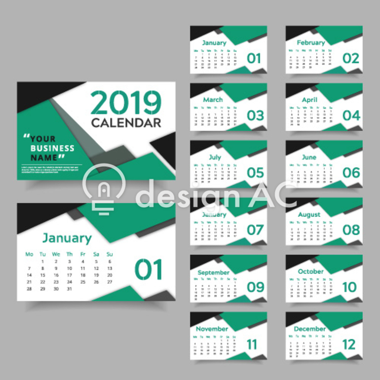 Business calendar 473 - Free Download - templateAC