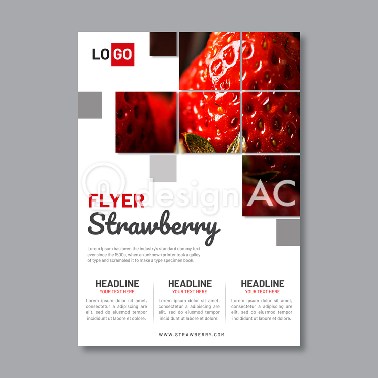 Flyer template 2187 - Free Download - templateAC