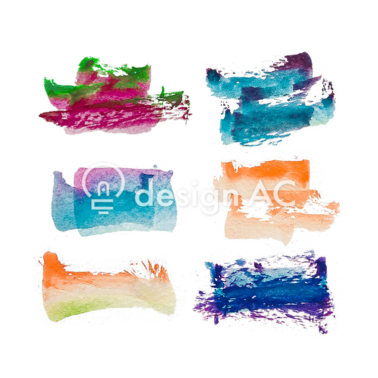 Mixed color brush 381 - Free Download - templateAC