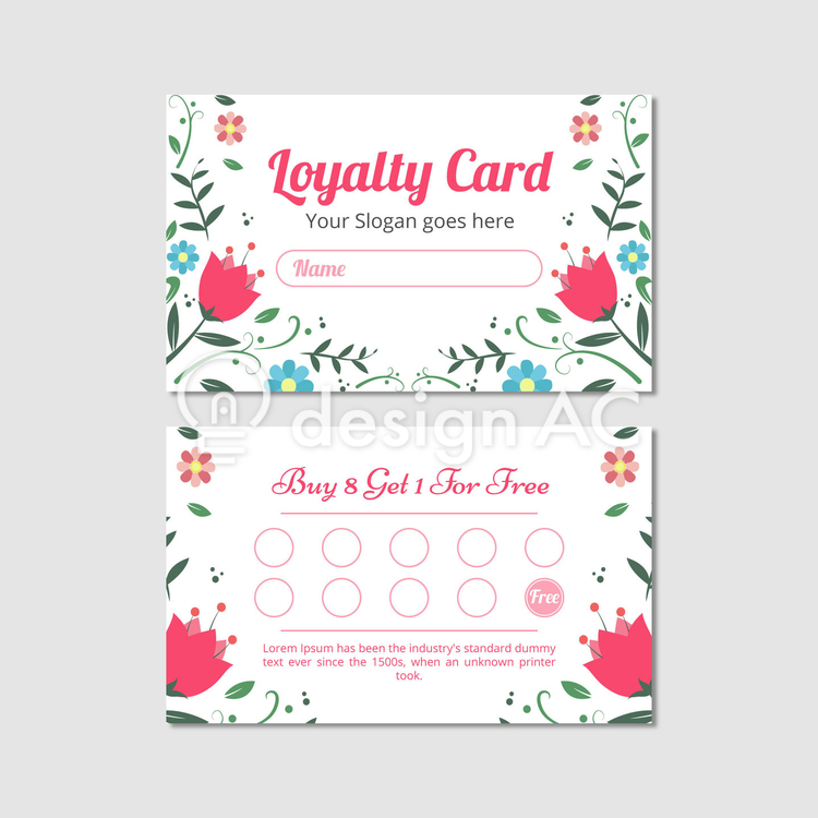 Royalty Card 529 - Free Download - templateAC