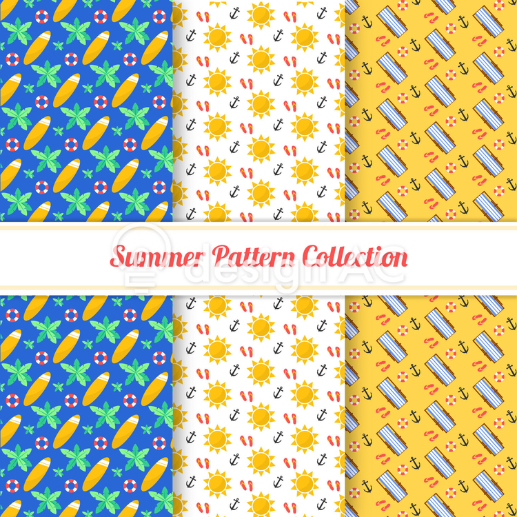Summer pattern 320 - Free Download - templateAC