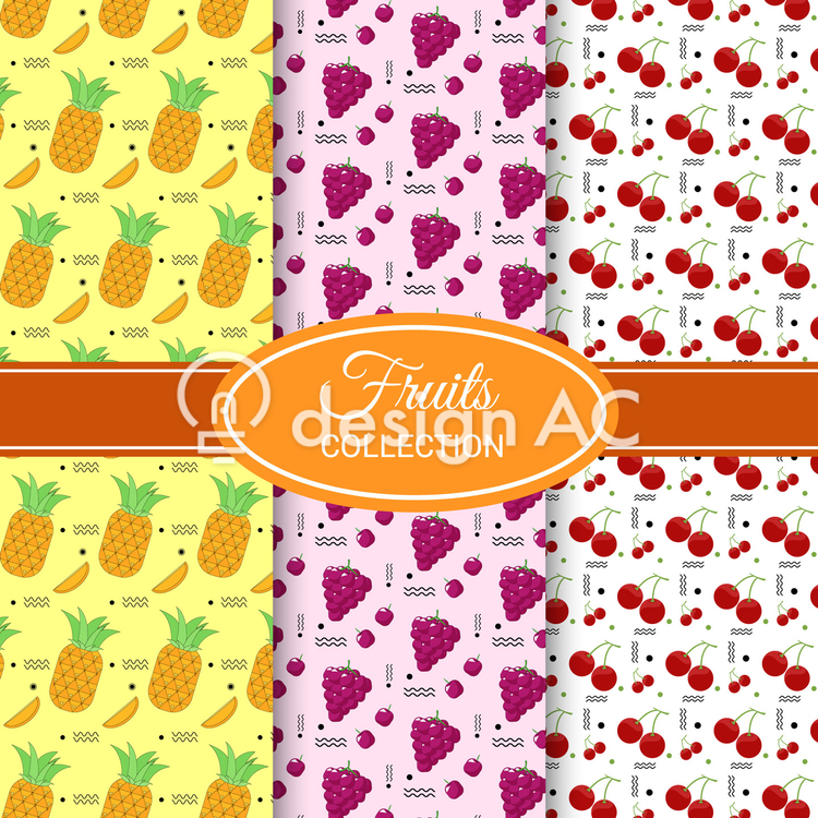 Fruit pattern 326 - Free Download - templateAC
