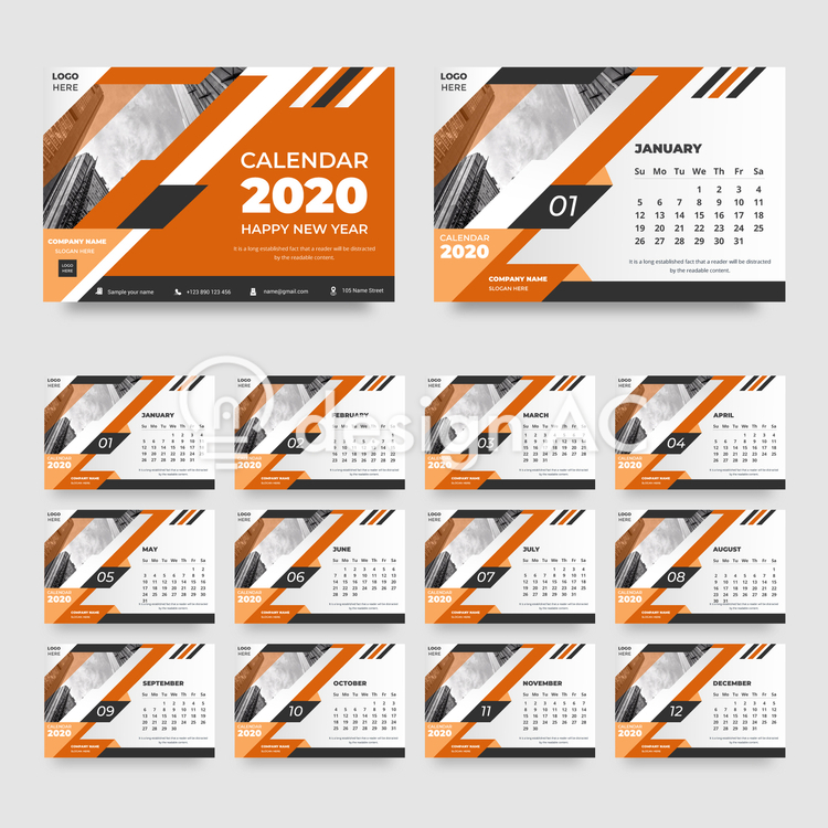 2020 calendar 1477 - Free Download - templateAC