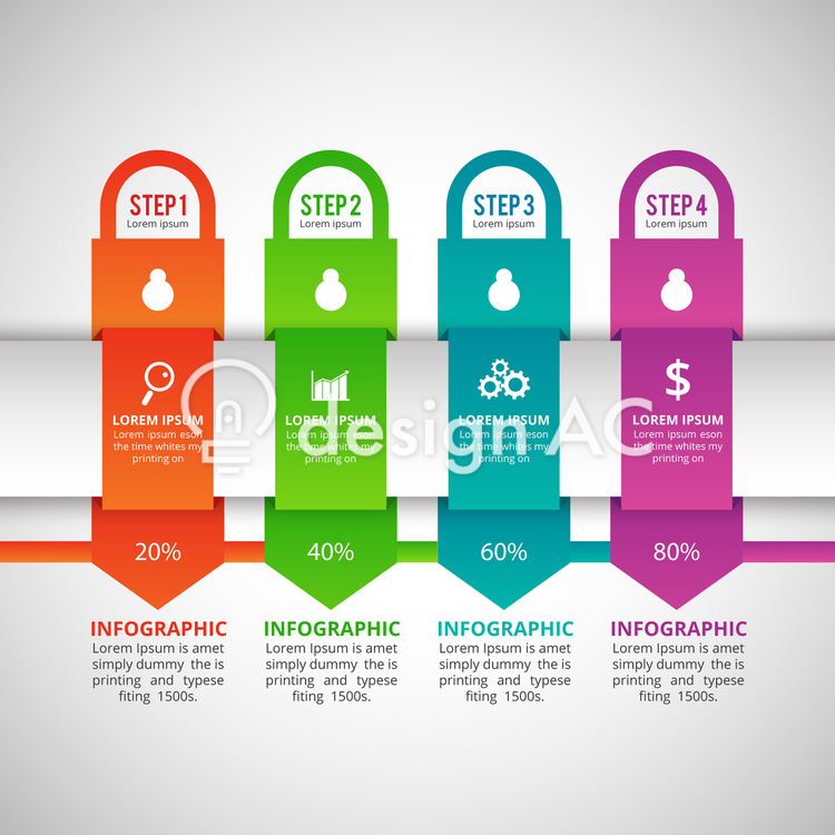 Step infograph 148 - Free Download - templateAC