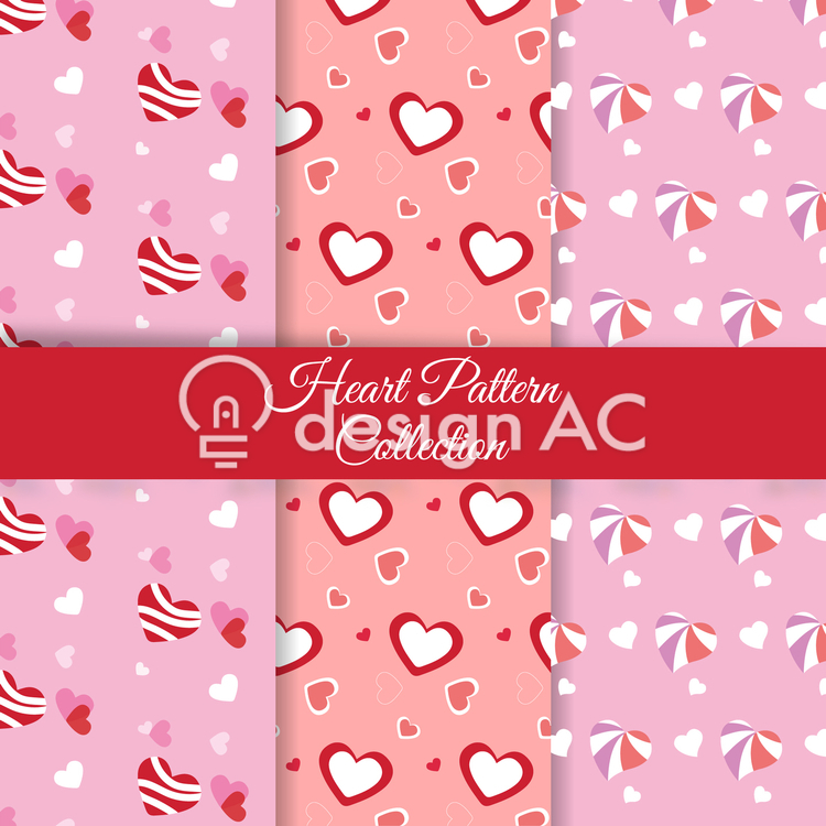 Heart pattern 1167 - Free Download - templateAC