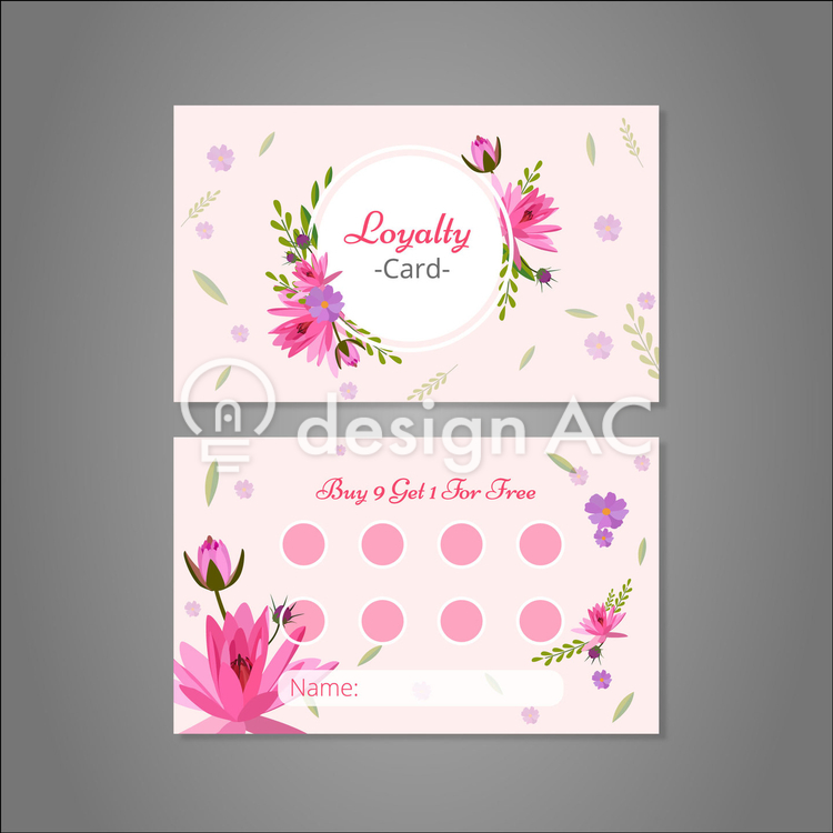 Royalty Card 530 - Free Download - templateAC