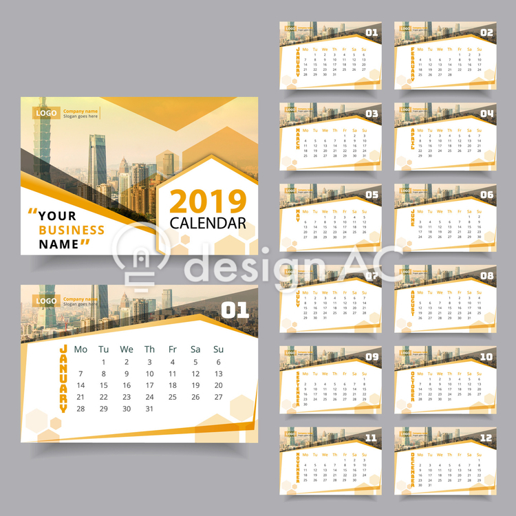 Business calendar 481 - Free Download - templateAC